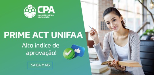 PRIME ACT UNIFAA tem alto índice de aprovação
